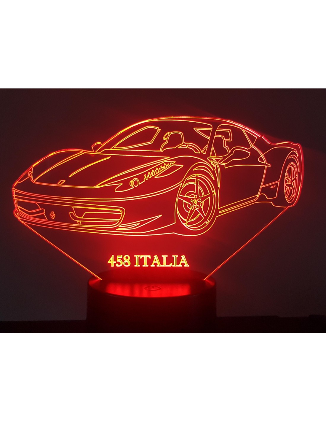 3D LAMP - FERRARI 458 ITALIA