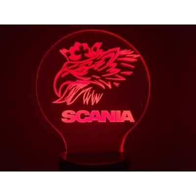 3D LAMP - LOGO SCANIA