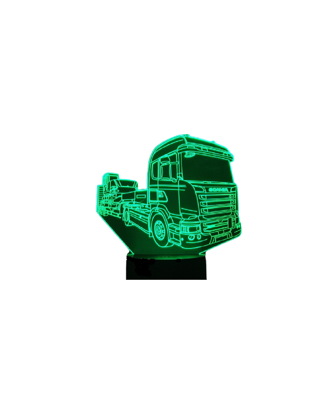 3D LAMP - SCANIA porte-char