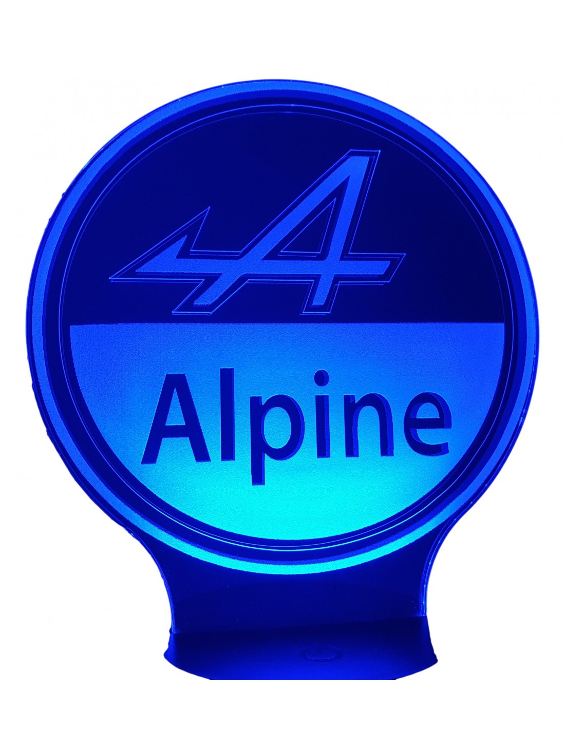 LAMPE 3D - ALPINE (logo)